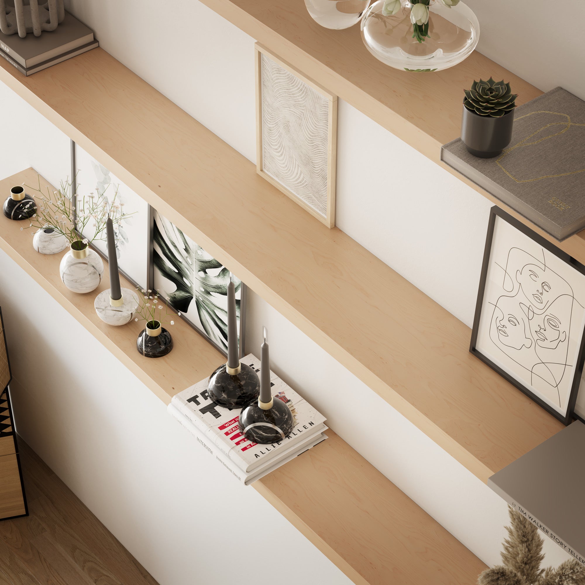 Floating Shelves – Kurouto Kitchenware